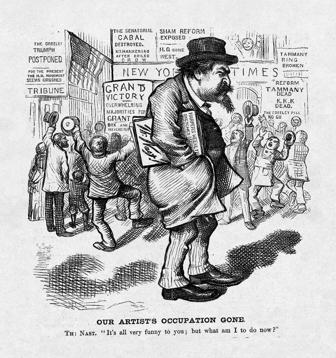 Funny Great Depression Political Cartoons
