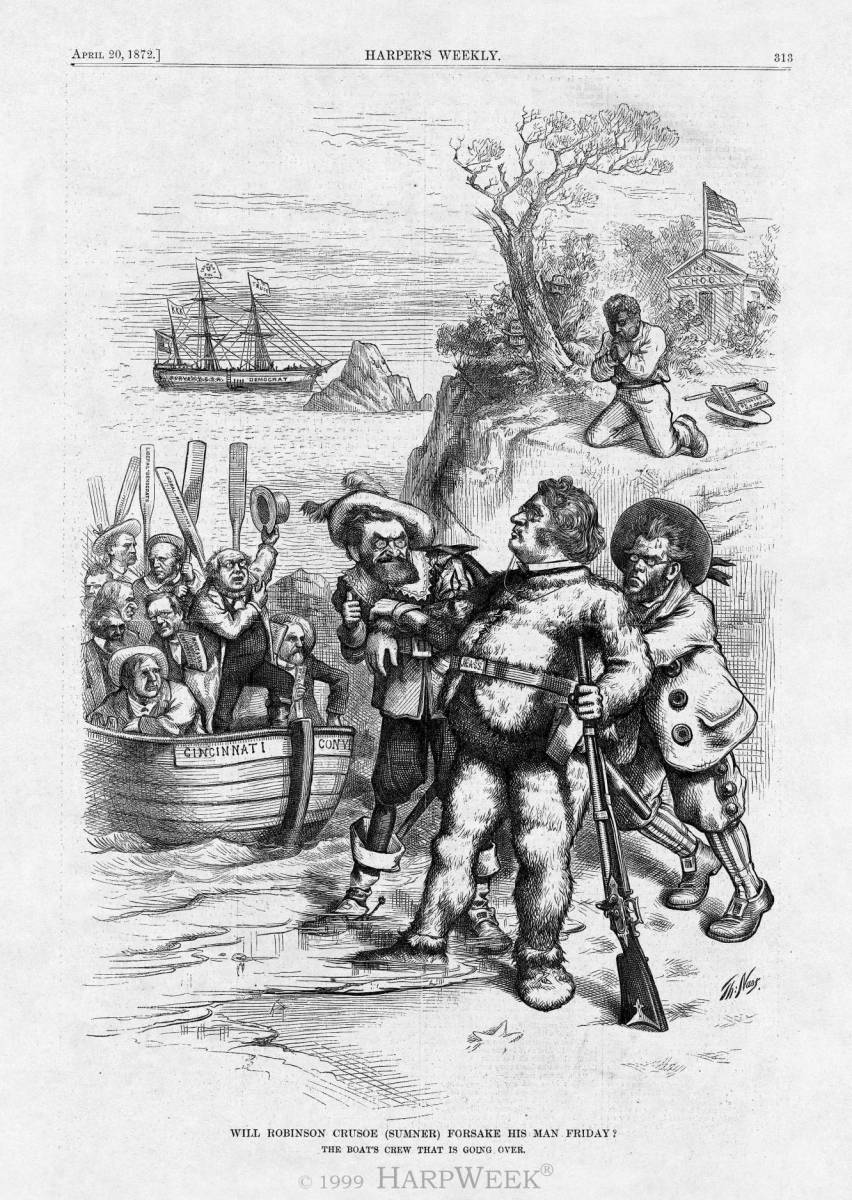 Election Of 1872 Cartoon